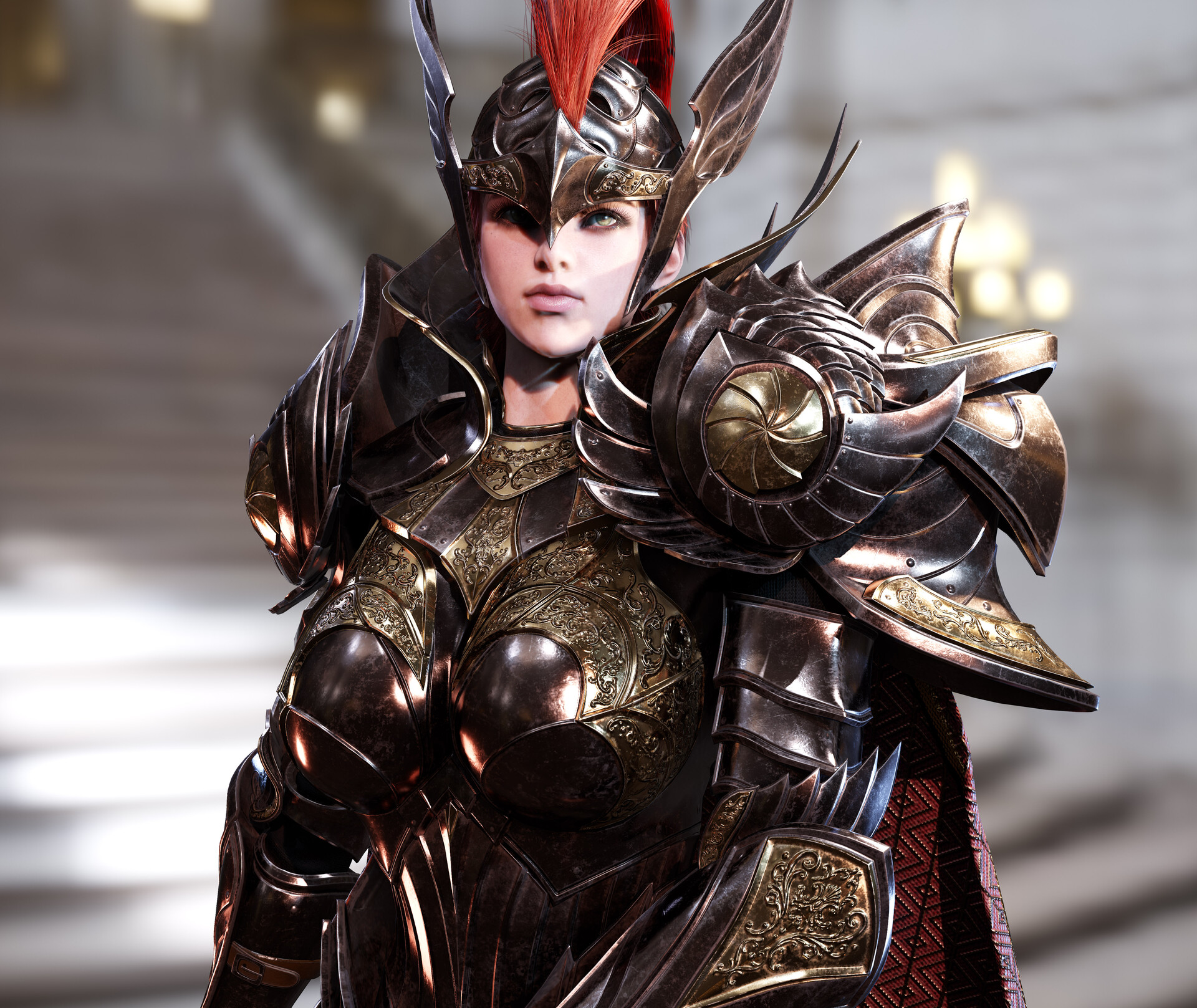 ArtStation - Female Paladin