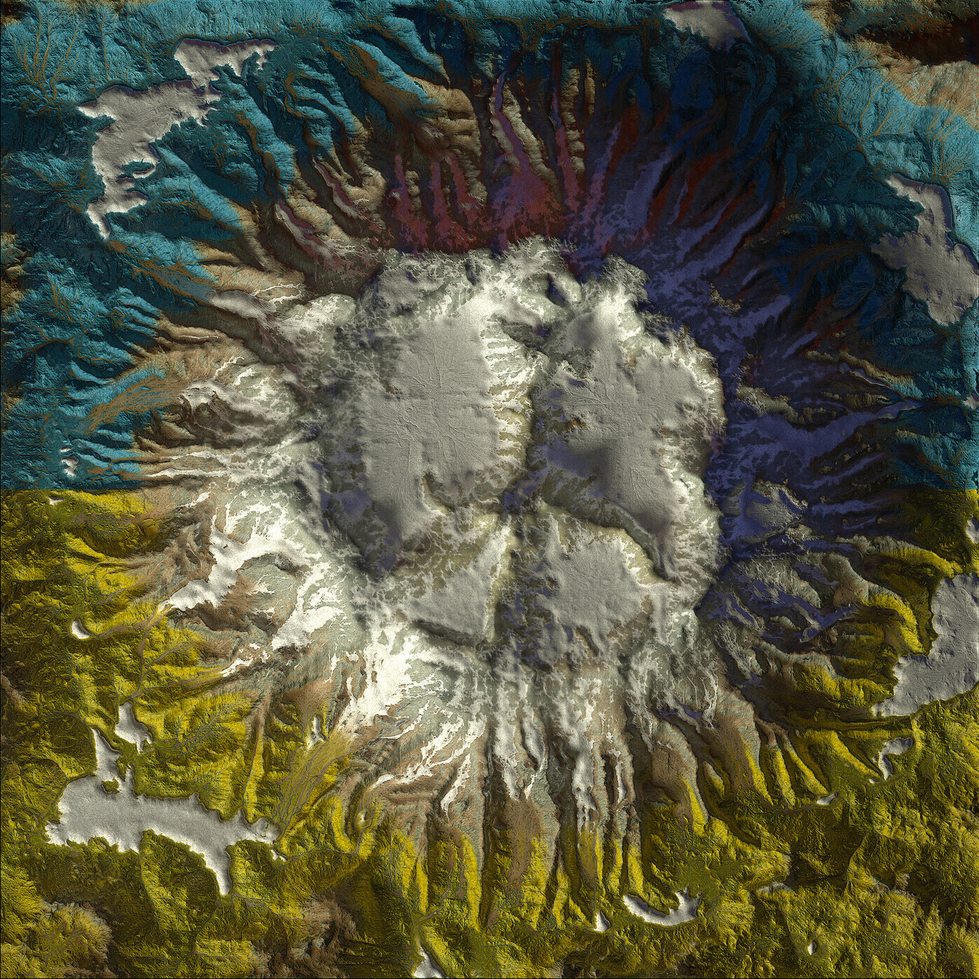 ArtStation - Peace Mountain