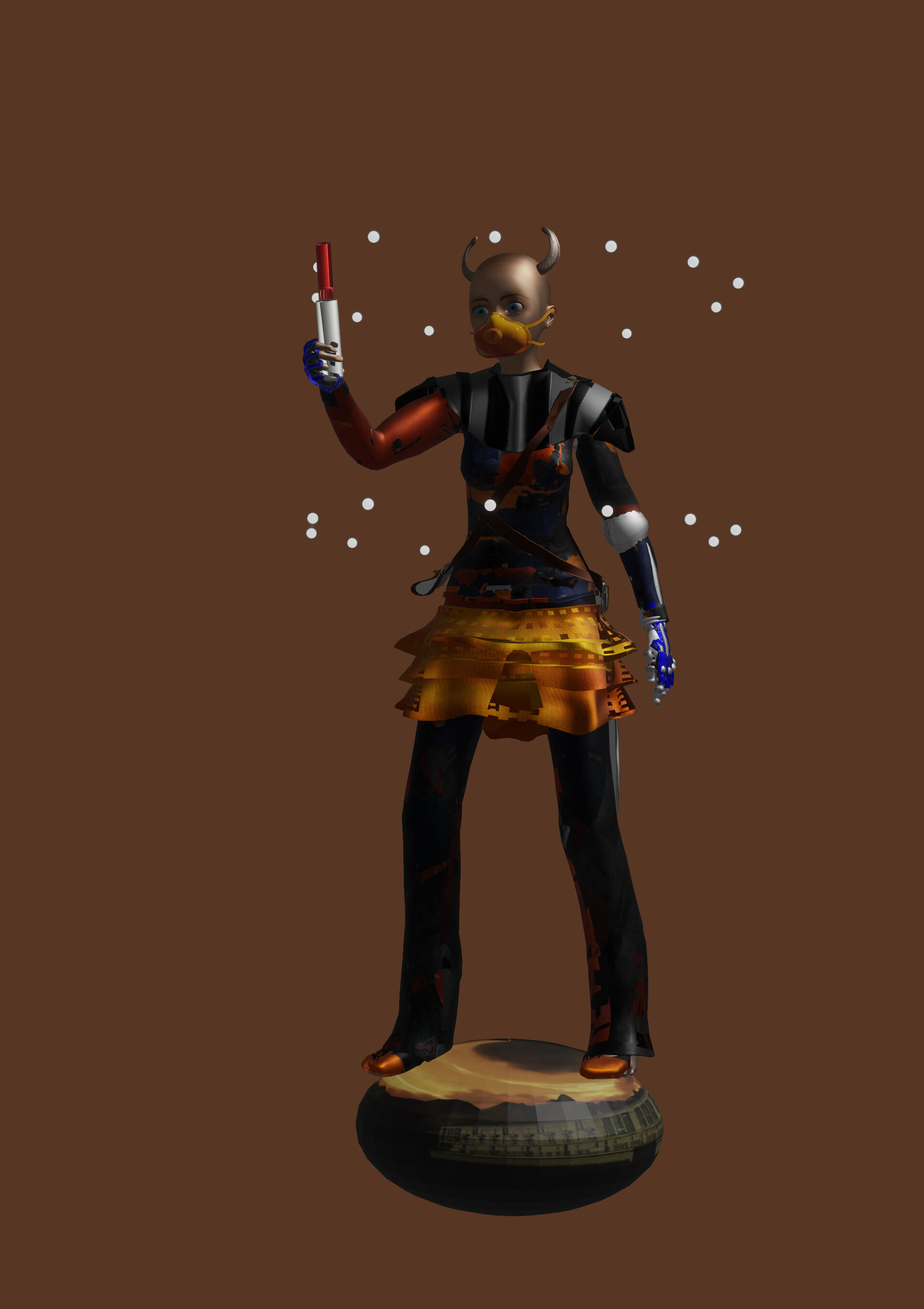 ArtStation - Masked Girl