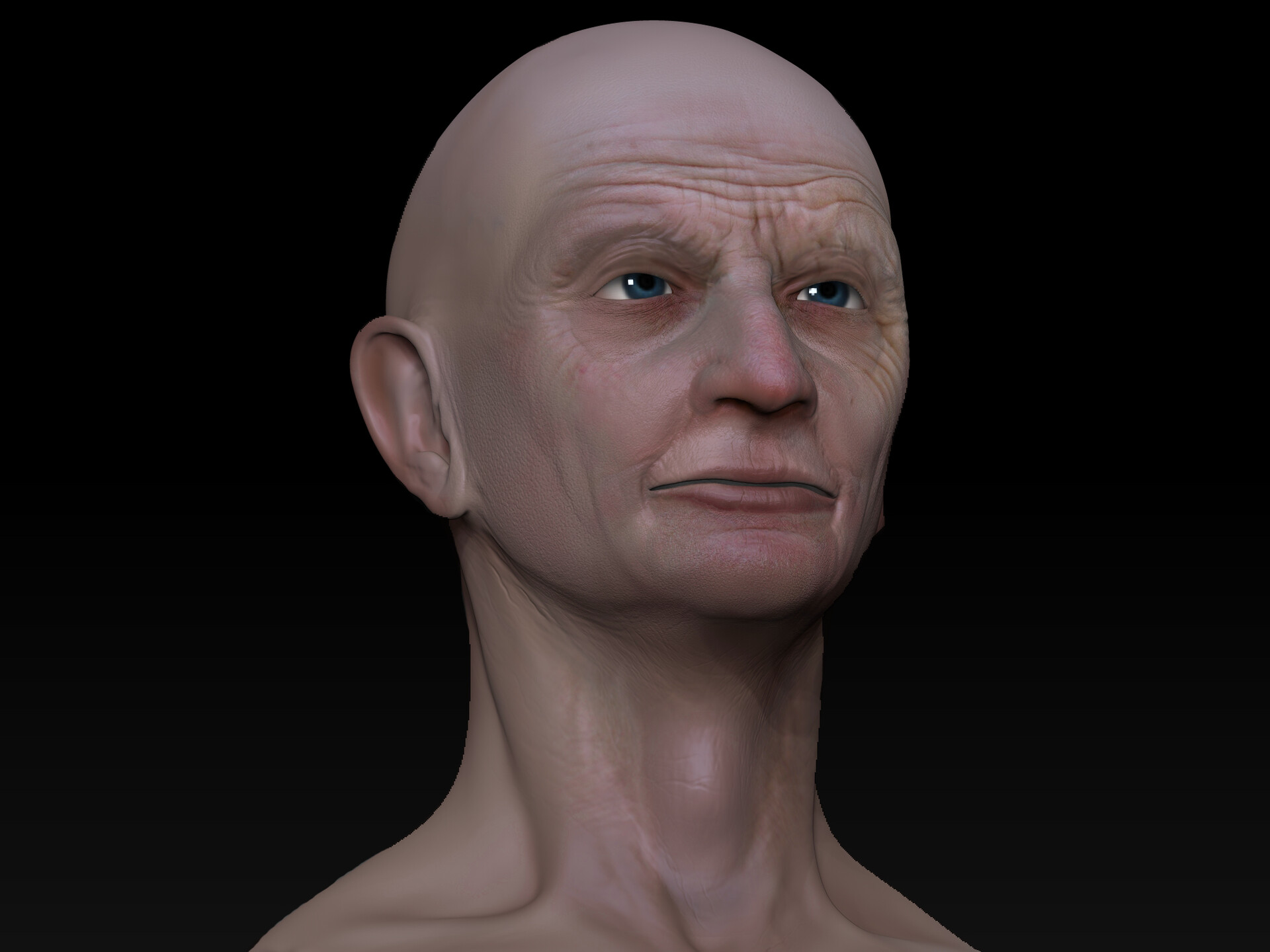 ArtStation - Human Head Sculpt