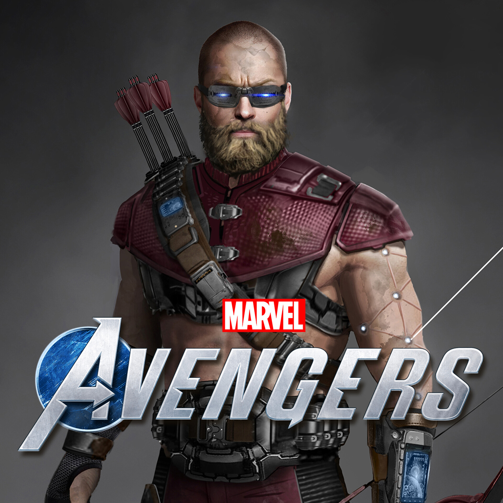 ArtStation - Marvel's Avengers : Hawkeye - Future Imperfect