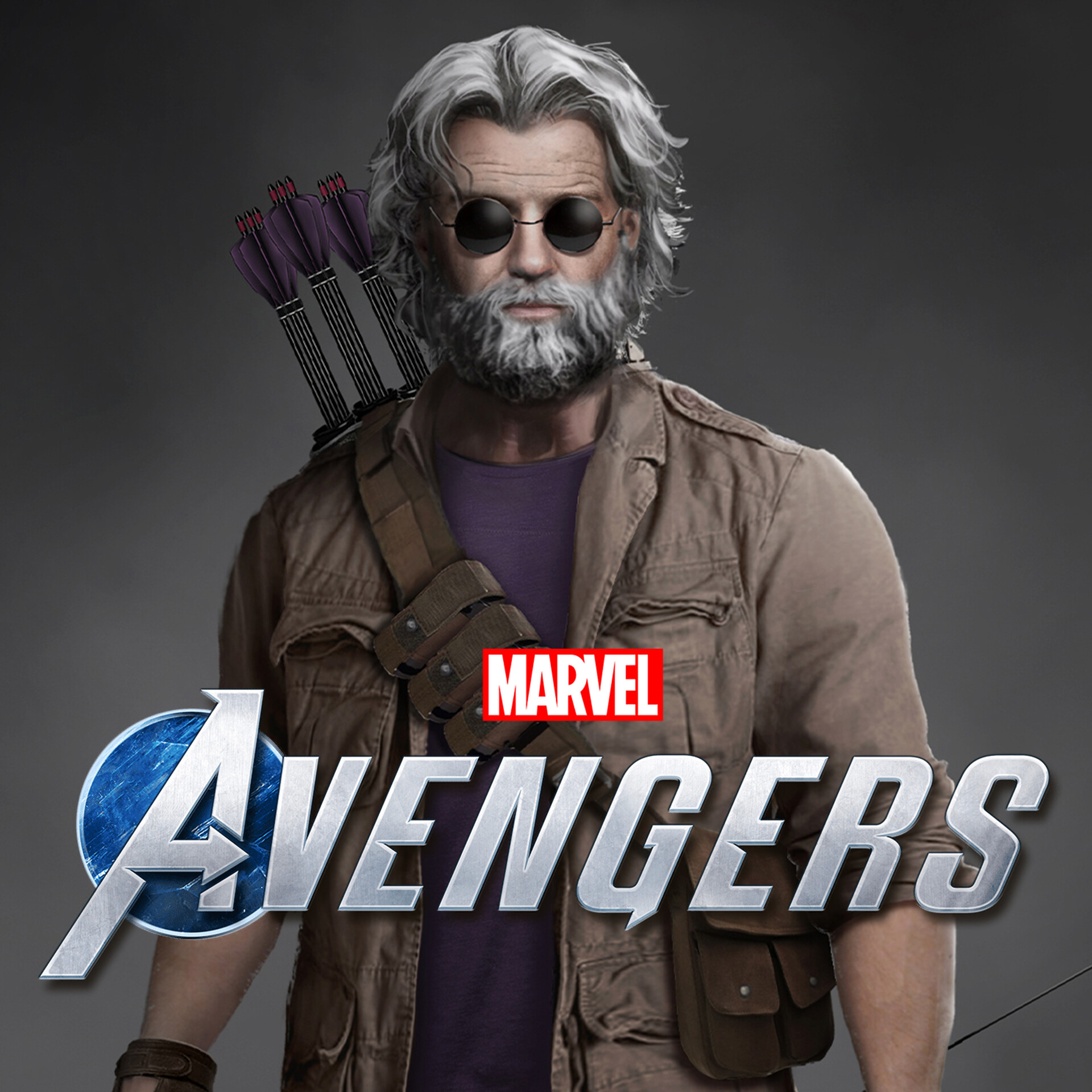 ArtStation - Marvel's Avengers : Old Man Hawkeye
