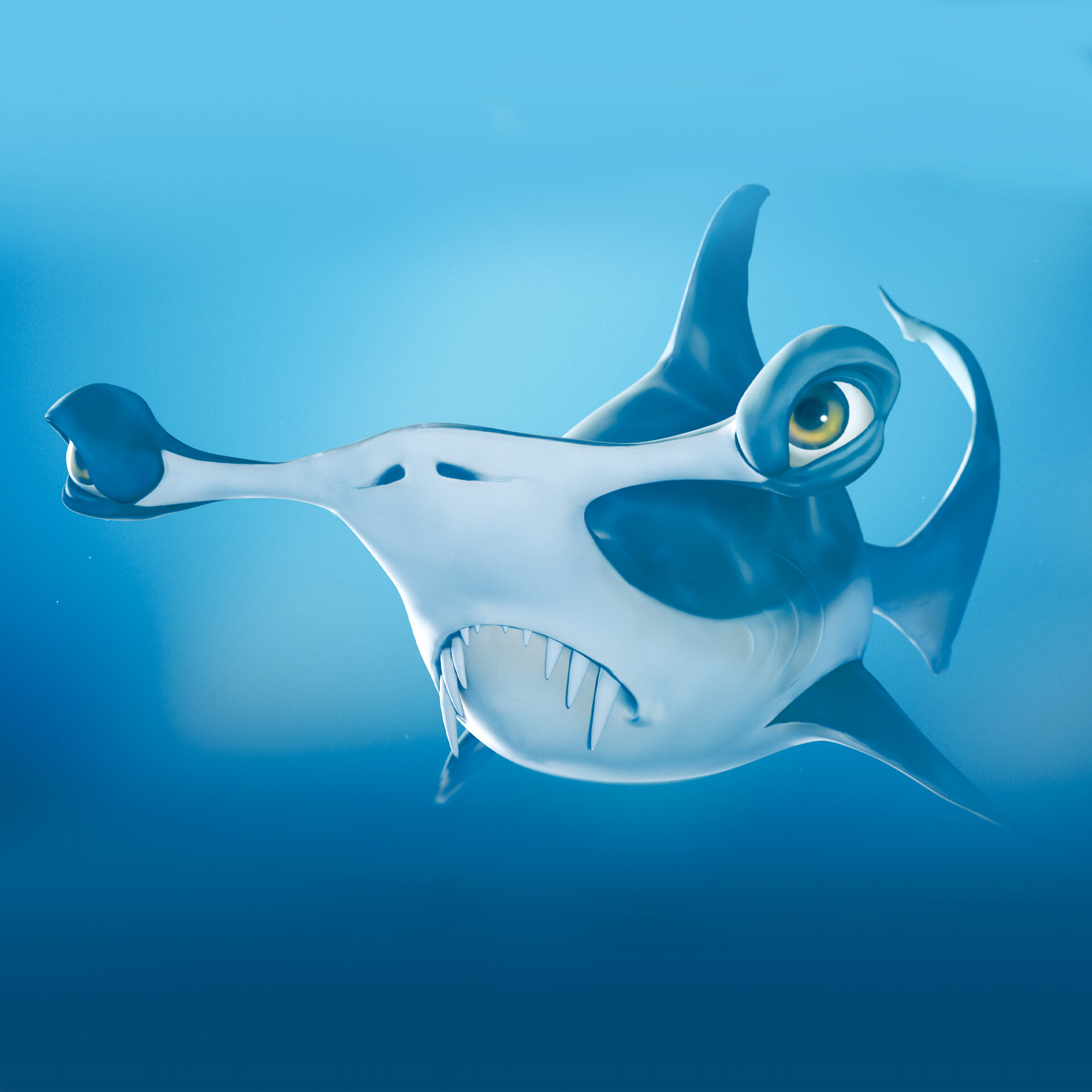 ArtStation - Stylized Shark