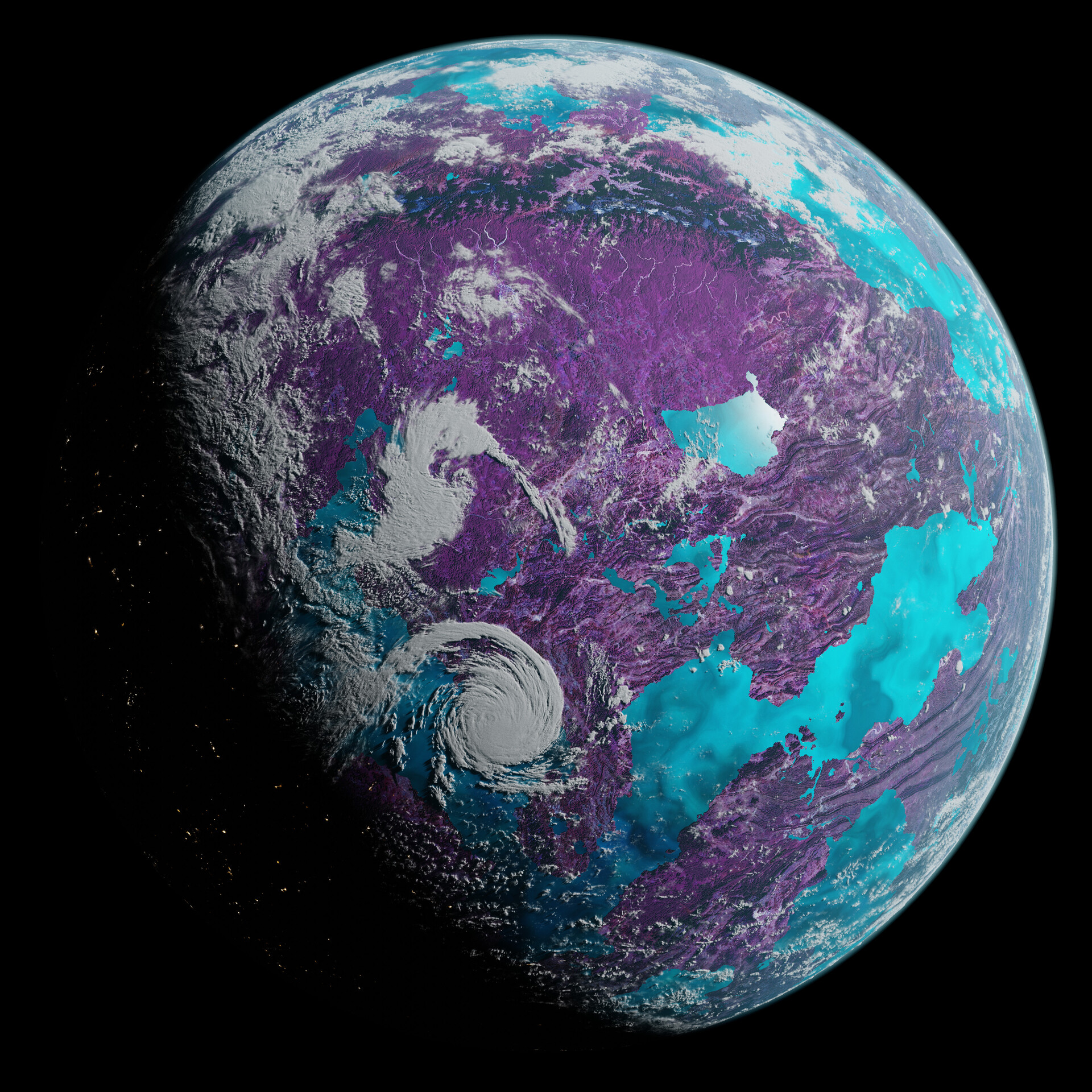 ArtStation - Terran Planet 09 (Version 2)