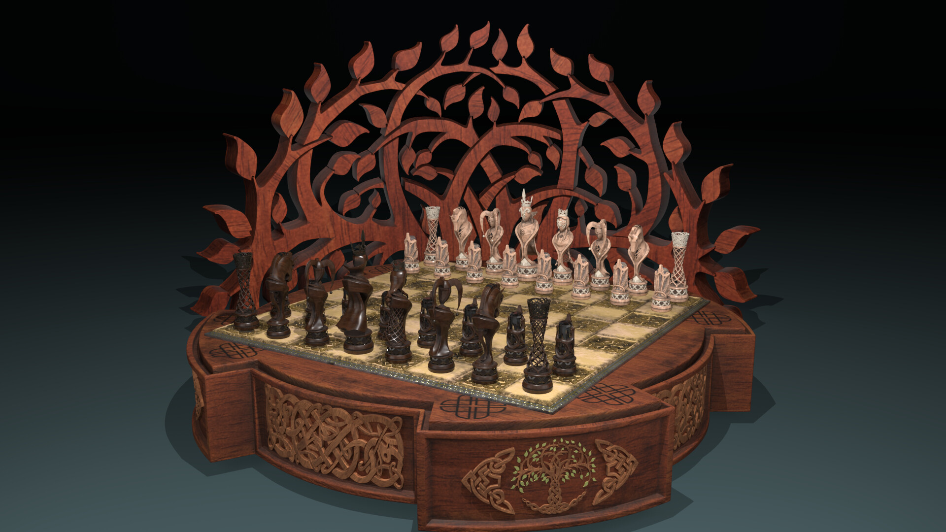 ArtStation - Elf Chess
