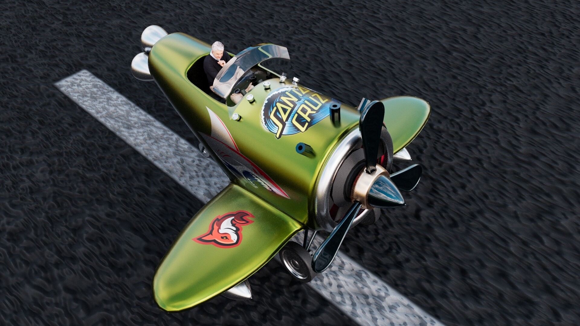 ArtStation - Mini Flying Cart