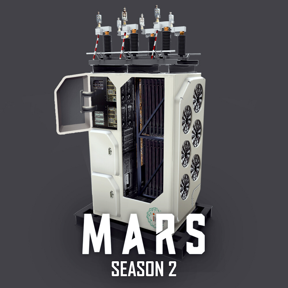 ArtStation - Mars season 2 (2017) series: Transformer- Concept Art