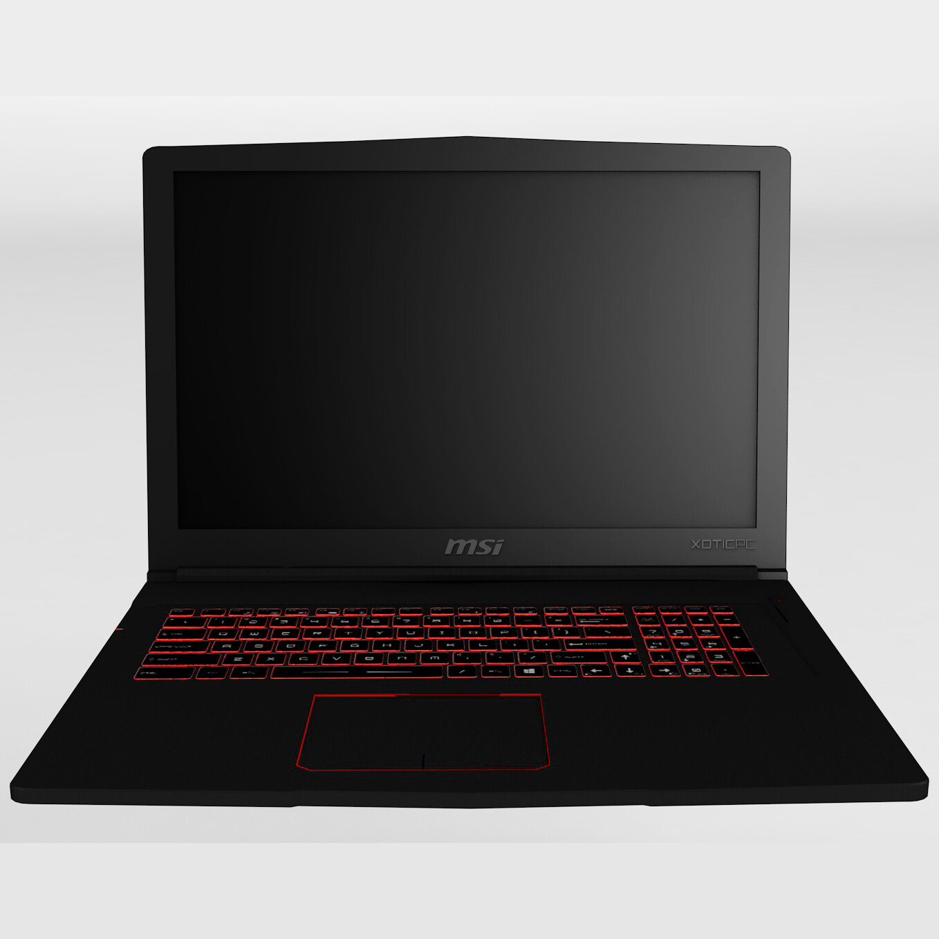 ArtStation - Notebook MSI - Low Poly