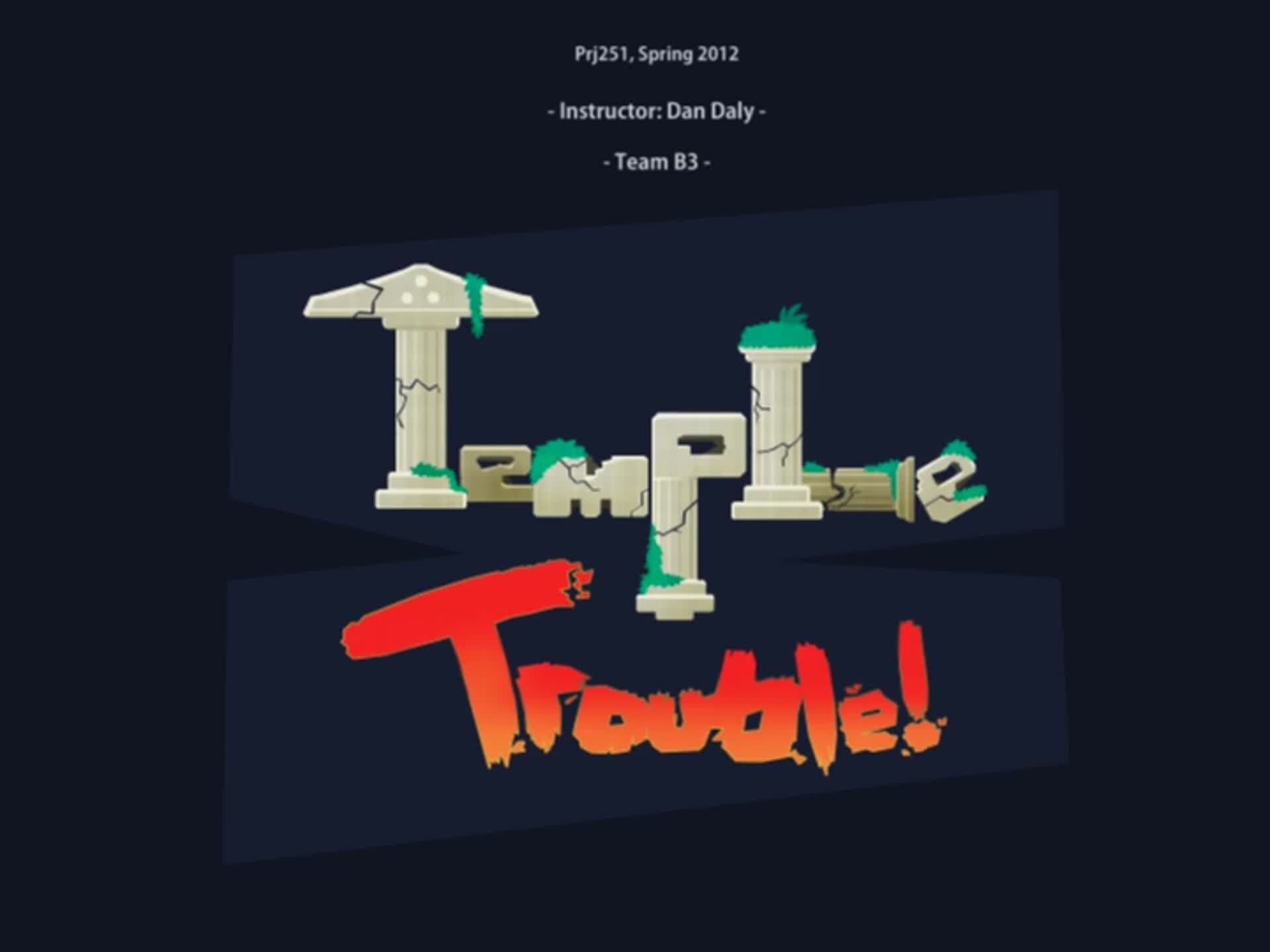 ArtStation - Temple Trouble - College Animation