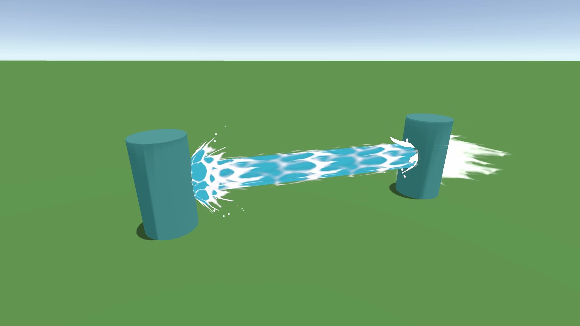 ArtStation - Stylized Water Cannon VFX