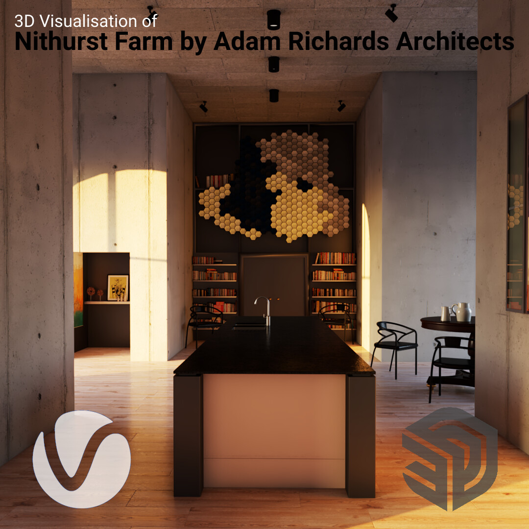 ArtStation - Architectural Visualisation - Interior. Nithurst Farm