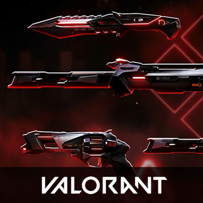 ArtStation - VALORANT- 'Protocol' Weapon Skins