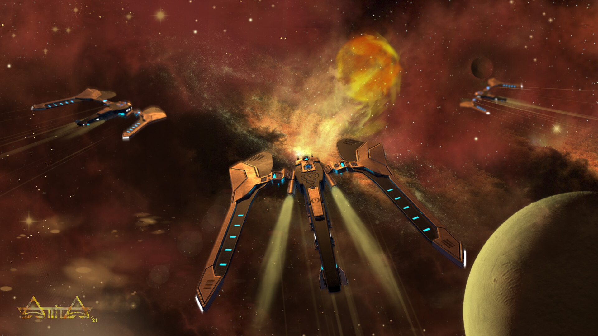 ArtStation - DF-021 SHIP ( CG environment )