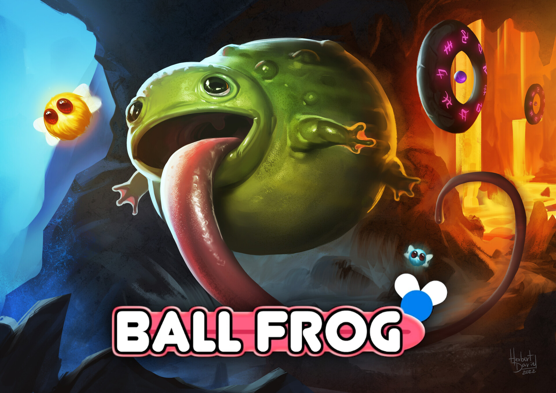 ArtStation - Ball Frog fanart