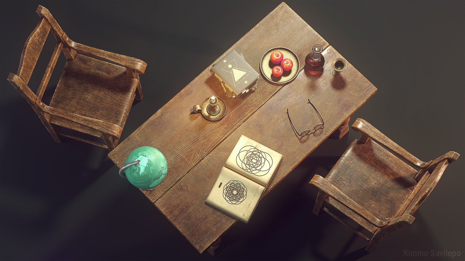 ArtStation - Study corner