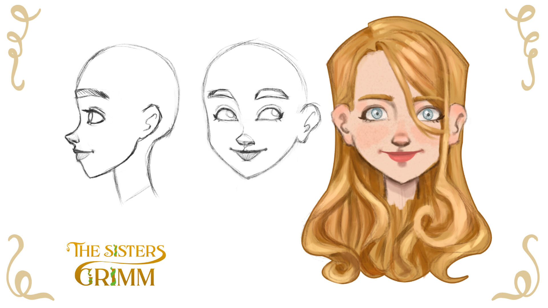 ArtStation - The Sisters Grimm - Main Characters Design