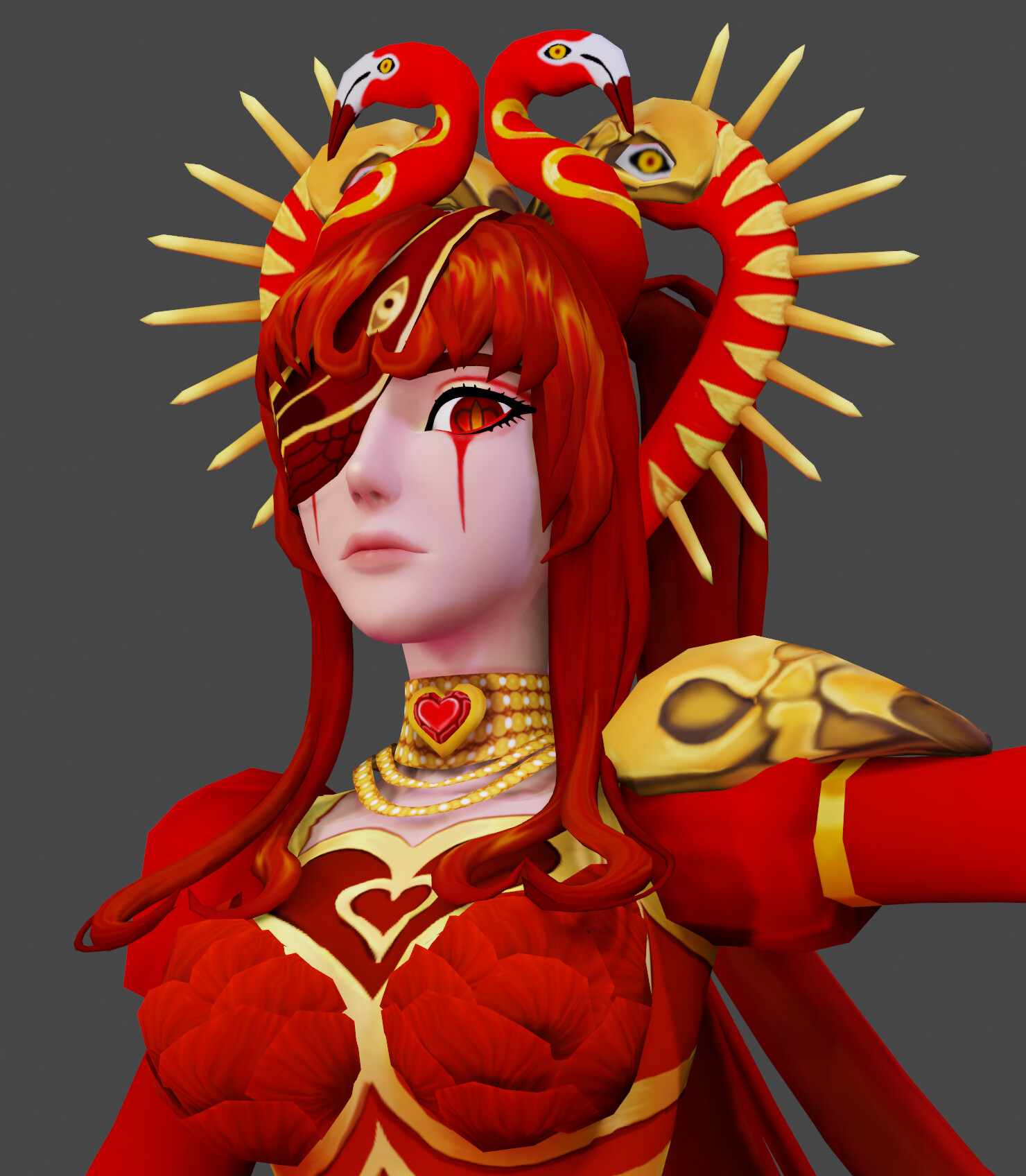 ArtStation - OC - Red Queen