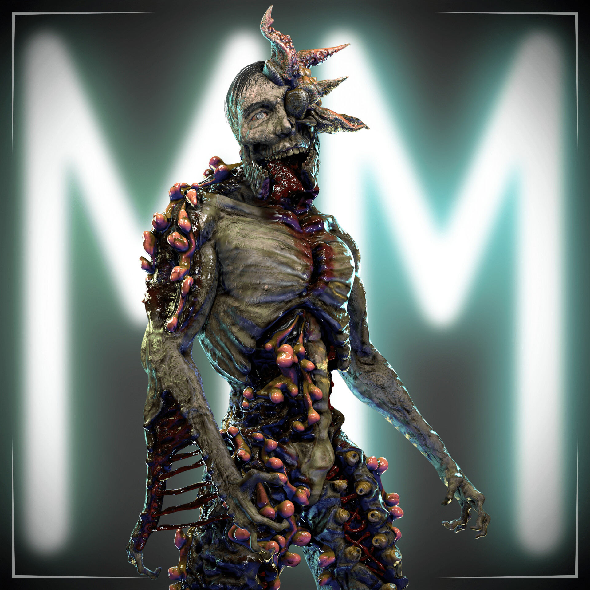 ArtStation - Mushroom Man / Game Ready Model