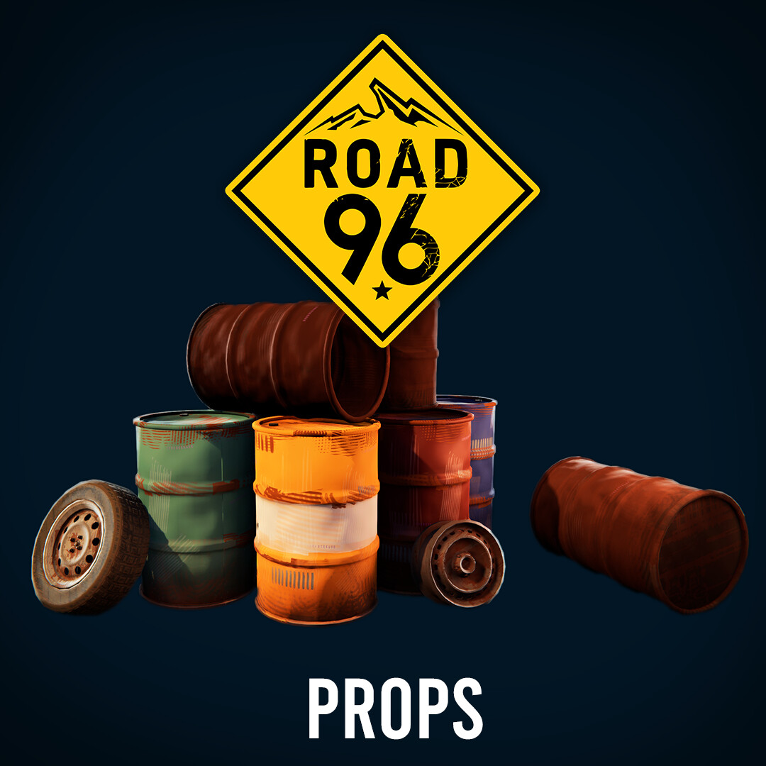 ArtStation - Road 96 - Props