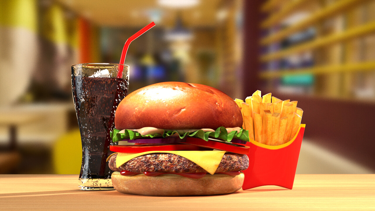 ArtStation - Hamburger