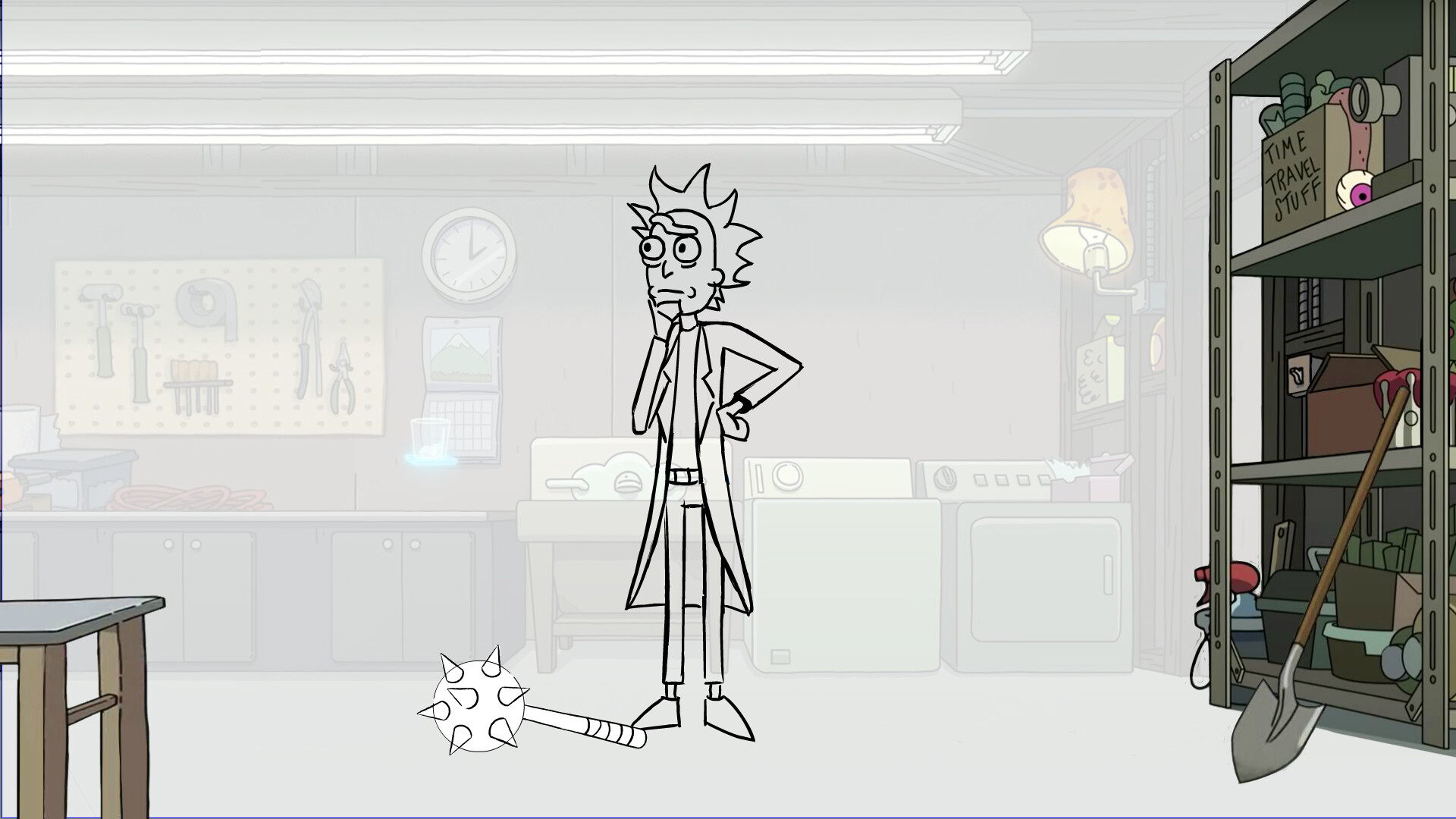 ArtStation - Rick Animation - Made on Adobe Animate - LAG Antoine