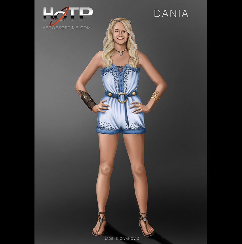 ArtStation - Dania Character Design