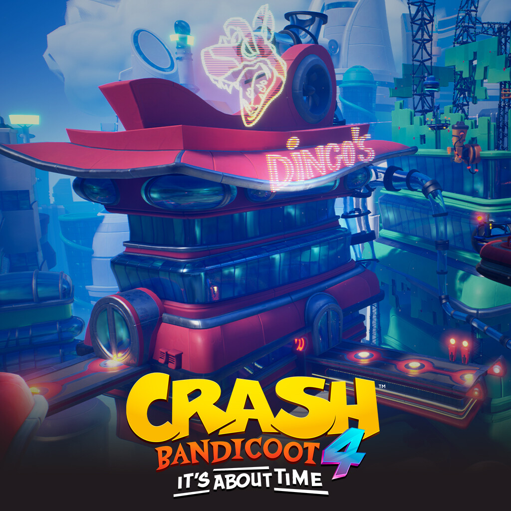 ArtStation - Crash Bandicoot 4 - Food Run