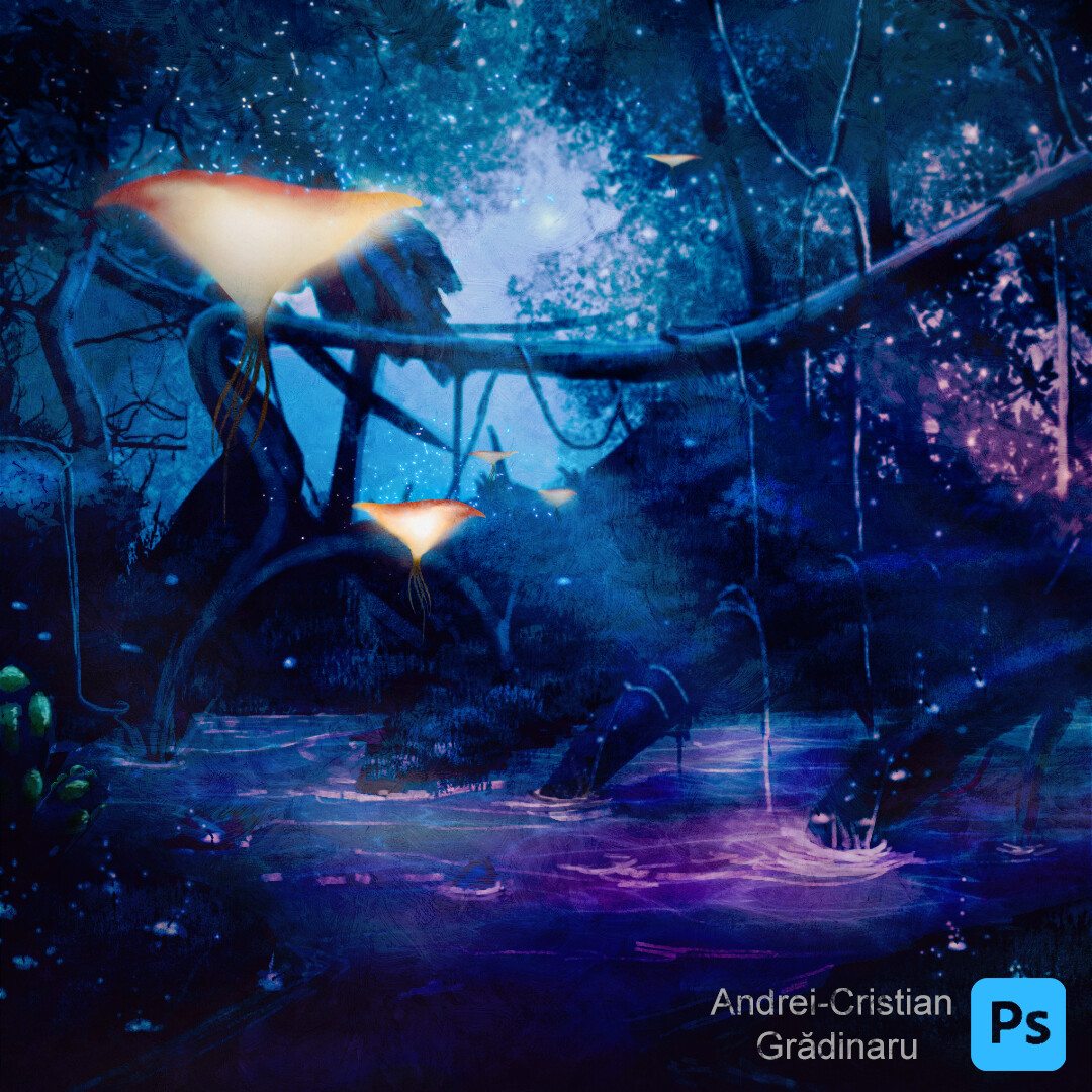 ArtStation - Alien planet - environment concept art