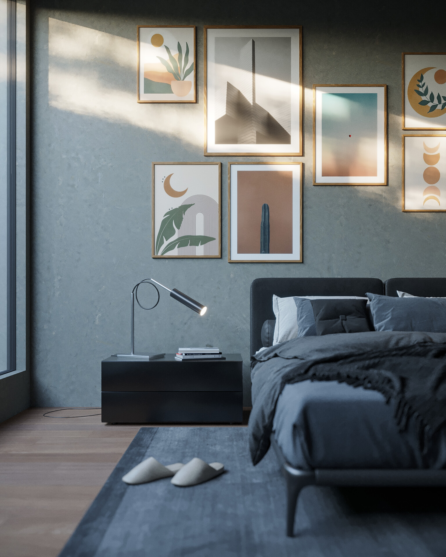 ArtStation - CGI - Forest Bedroom