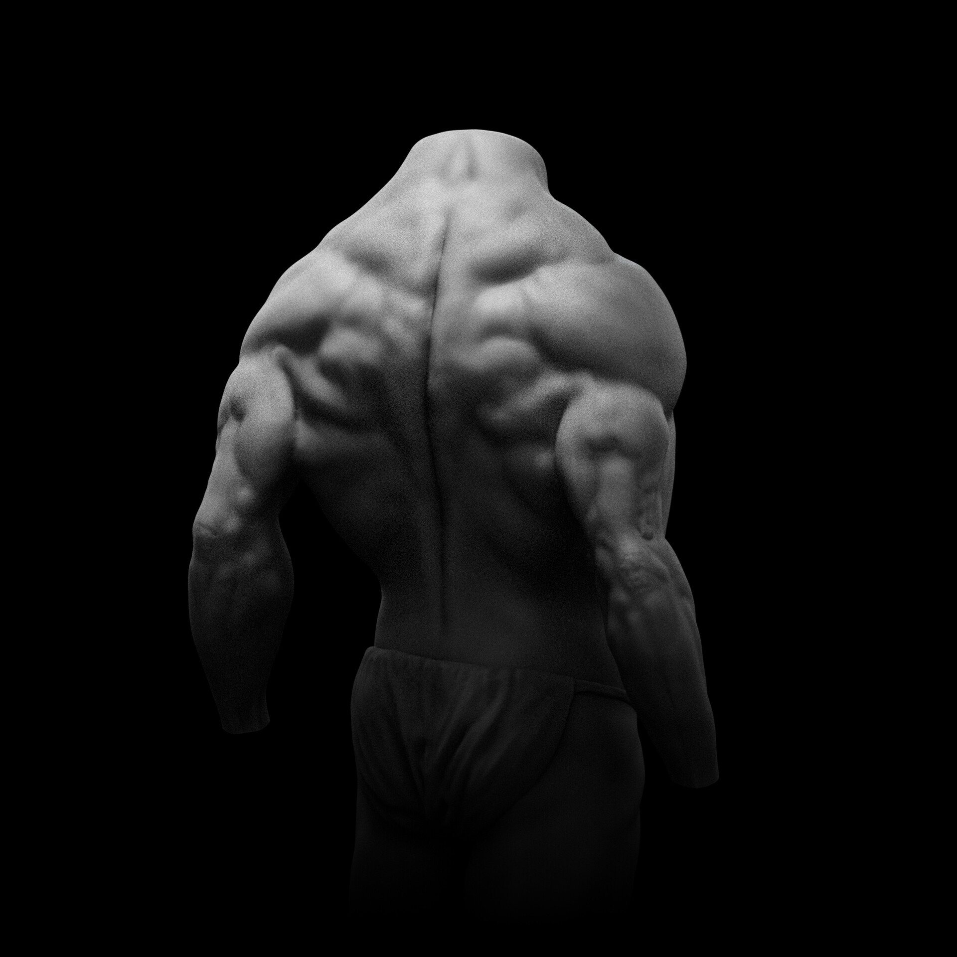 ArtStation - Unarmed Warrior | Sculpting Practice