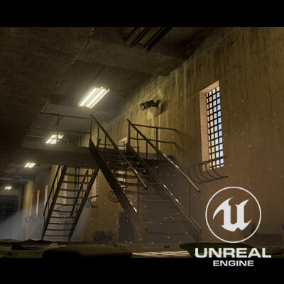 ArtStation - Prison Level Design (UE4)