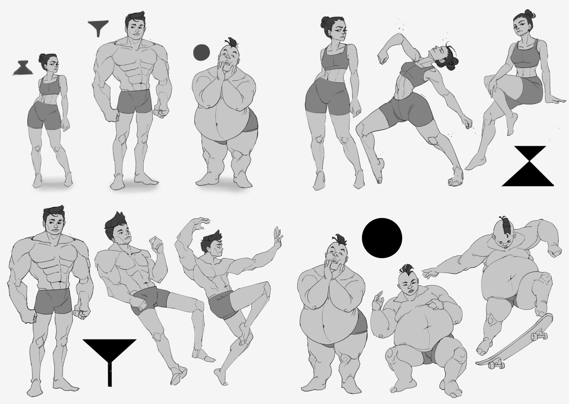 ArtStation - Pose Studies