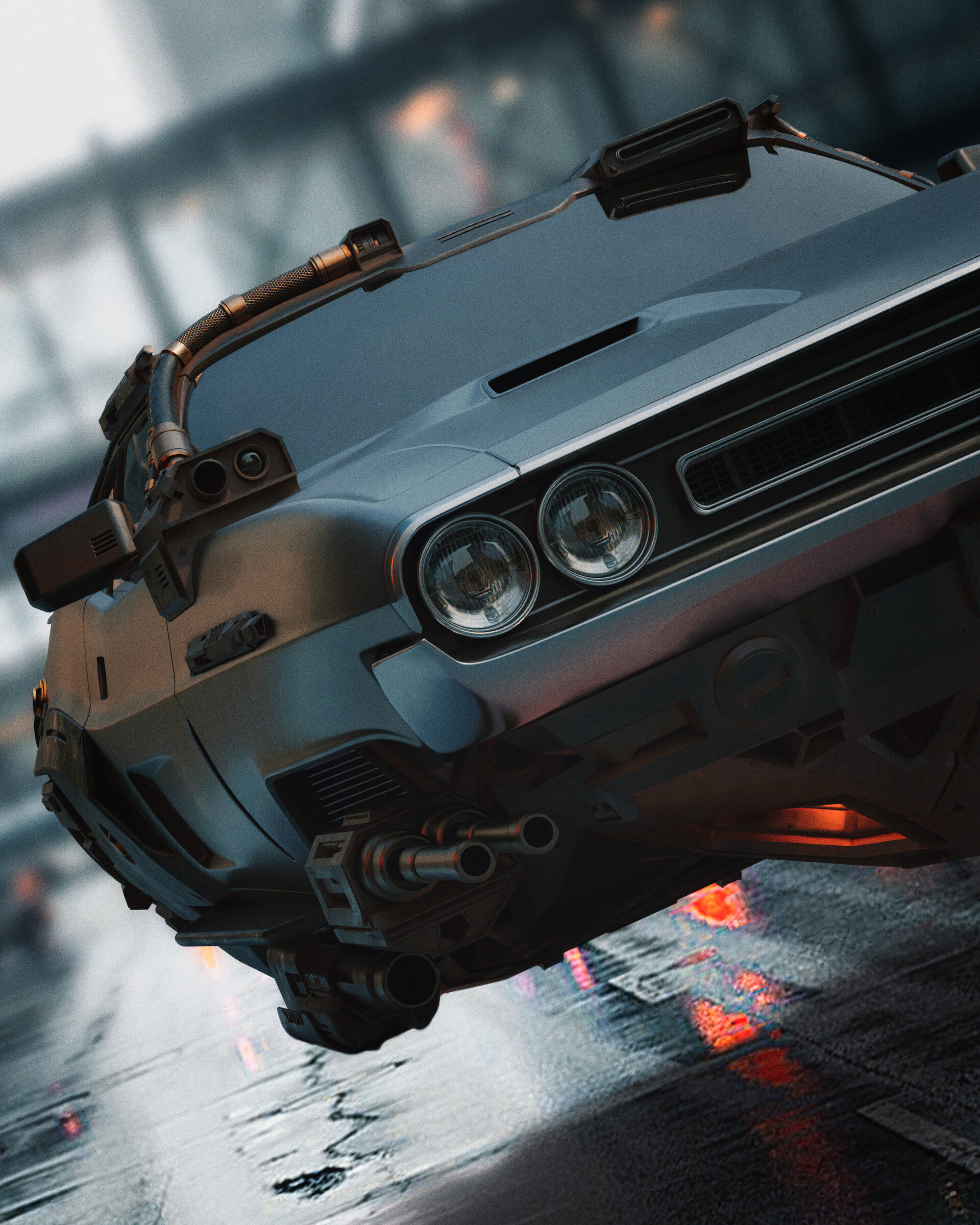 ArtStation - Cyberpunk Dodge