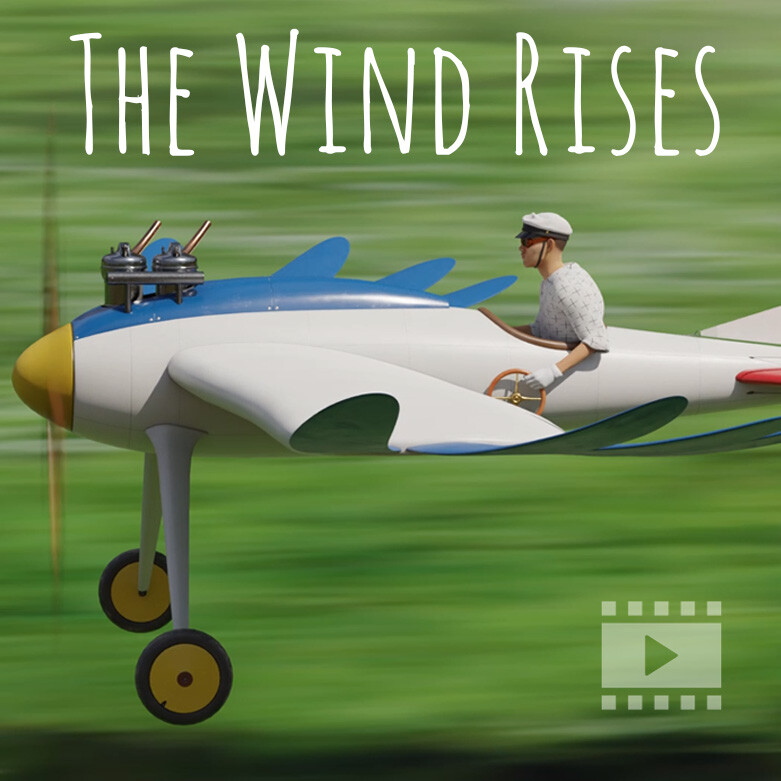 ArtStation - Jiro's Birdplane (from The Wind Rises)