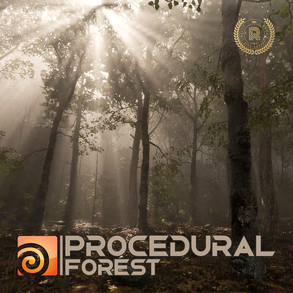 ArtStation - Procedural Forest [Student Work]