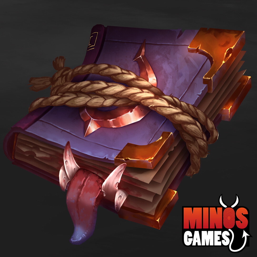 ArtStation - Mimic Book for The Wonderful Mansion Mimic