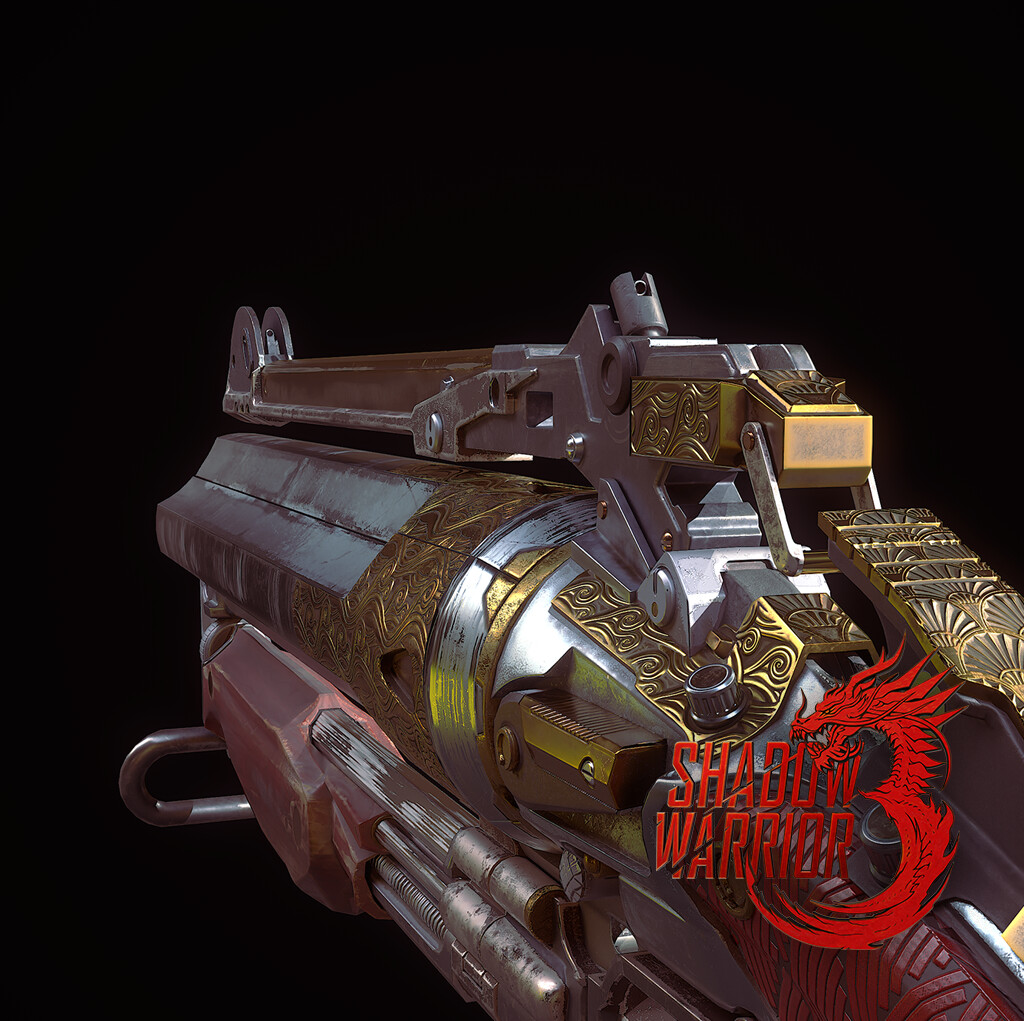 ArtStation - Riot Gun - Shadow Warrior 3