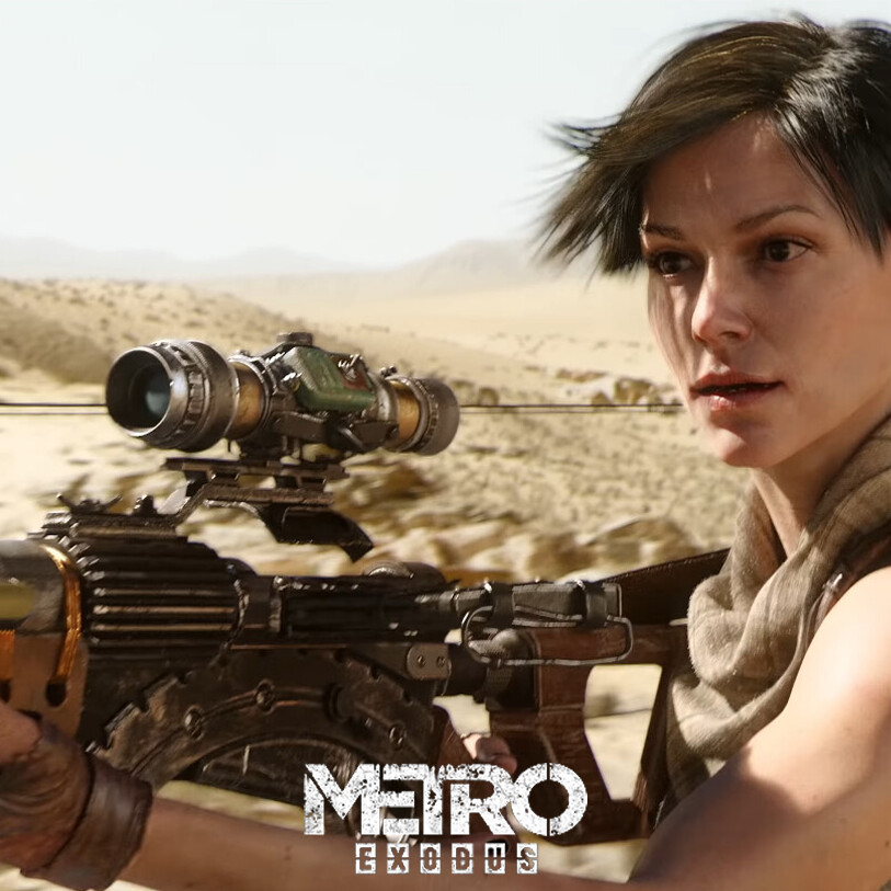 ArtStation - Metro Exodus / Sniper Rifle