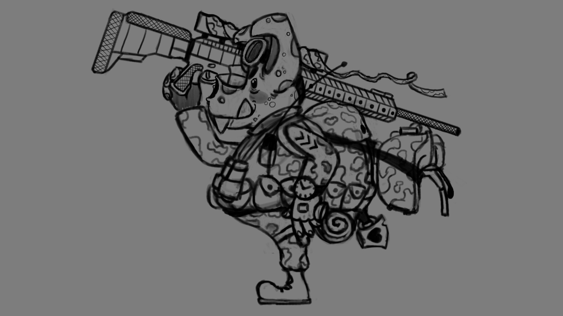 ArtStation - The Pig Sniper