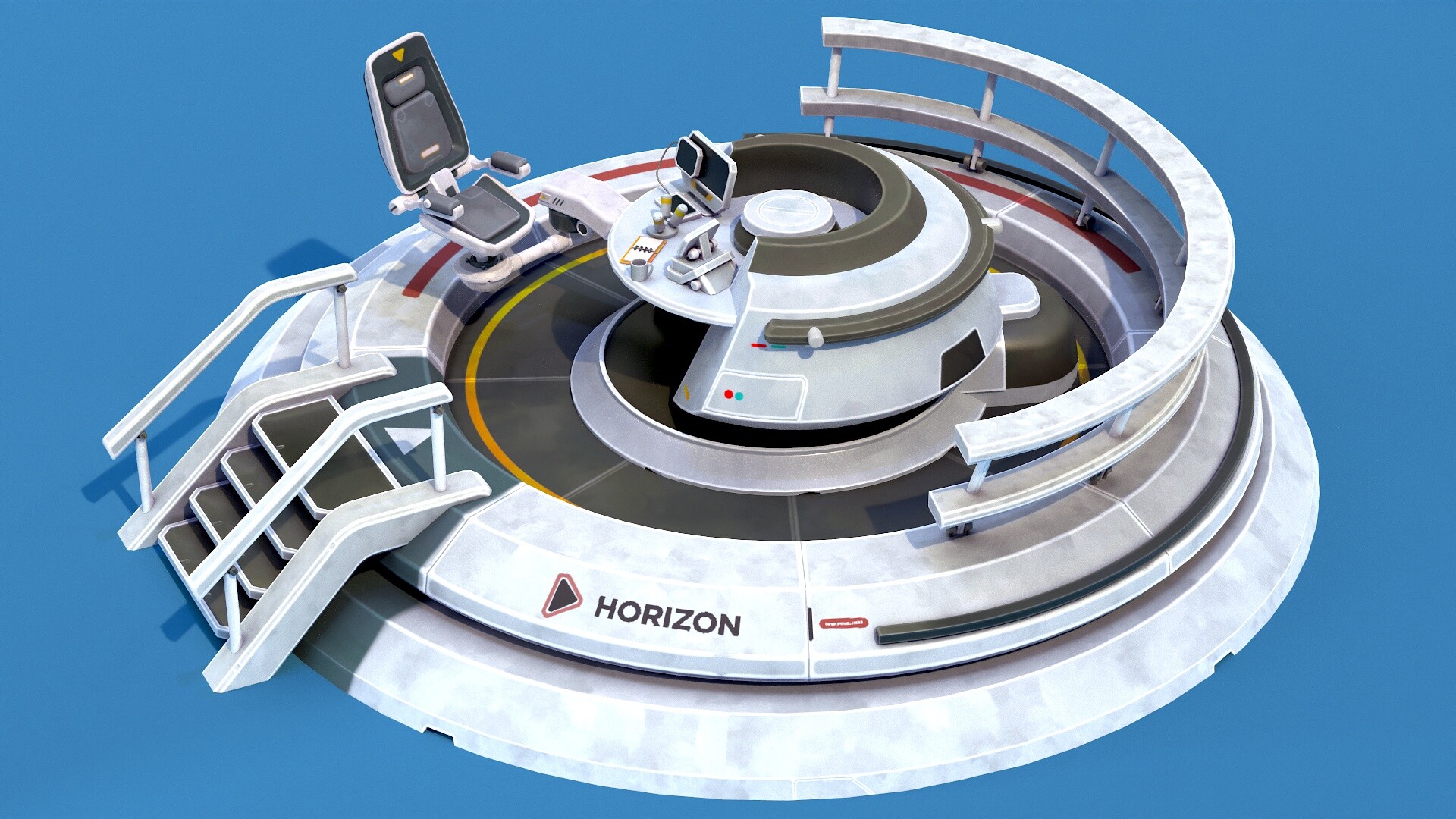 ArtStation - Overwatch - Horizon Lunar colony