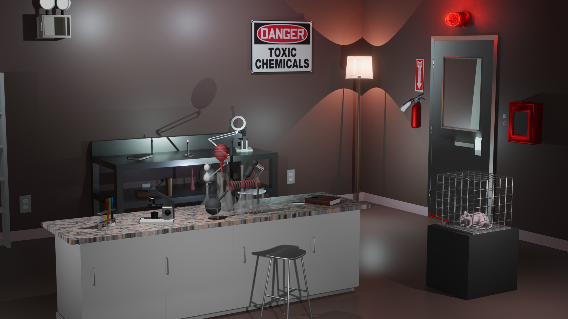 ArtStation - Chemistry Lab