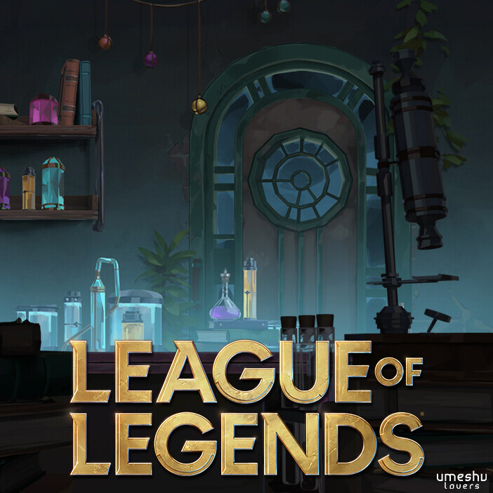 ArtStation - League of Legend : BG Arcane Battle Pass