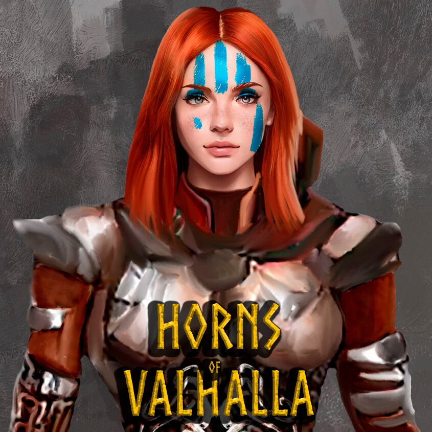 ArtStation - Eldrid the Shield Maiden