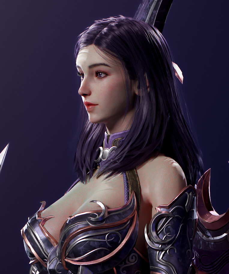 ArtStation - Luna - marmoset ver