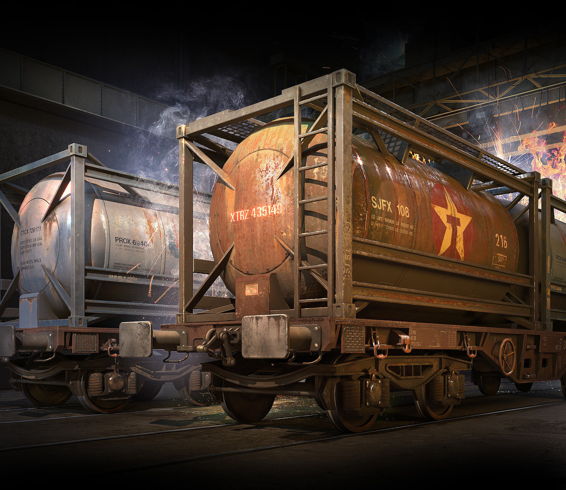 ArtStation - Train car