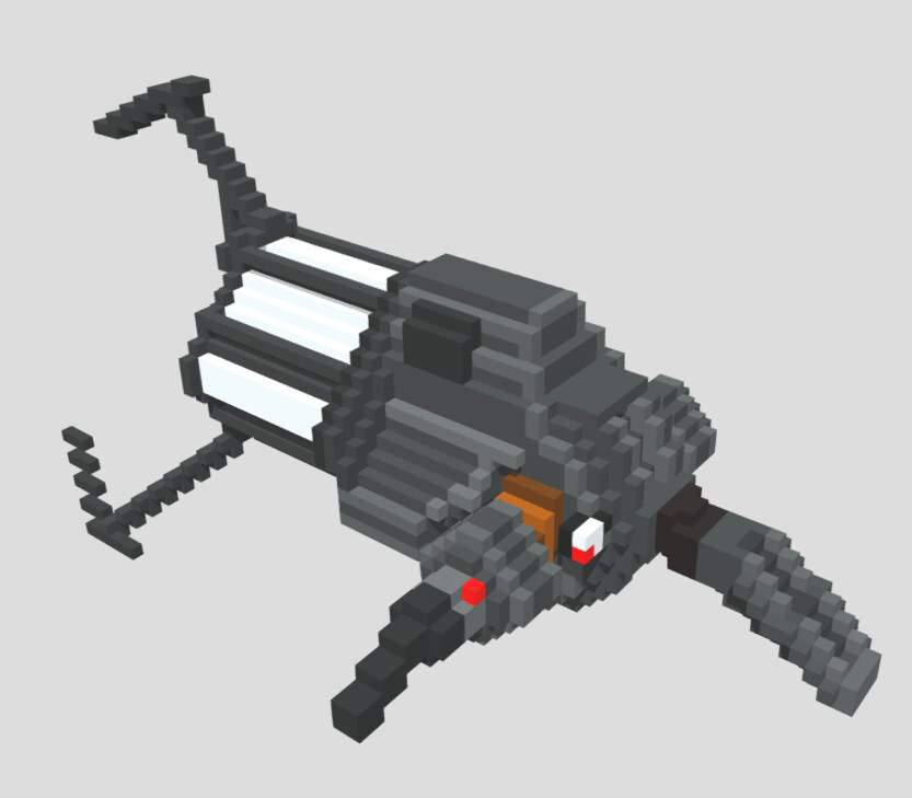 ArtStation - Voxel Physgun