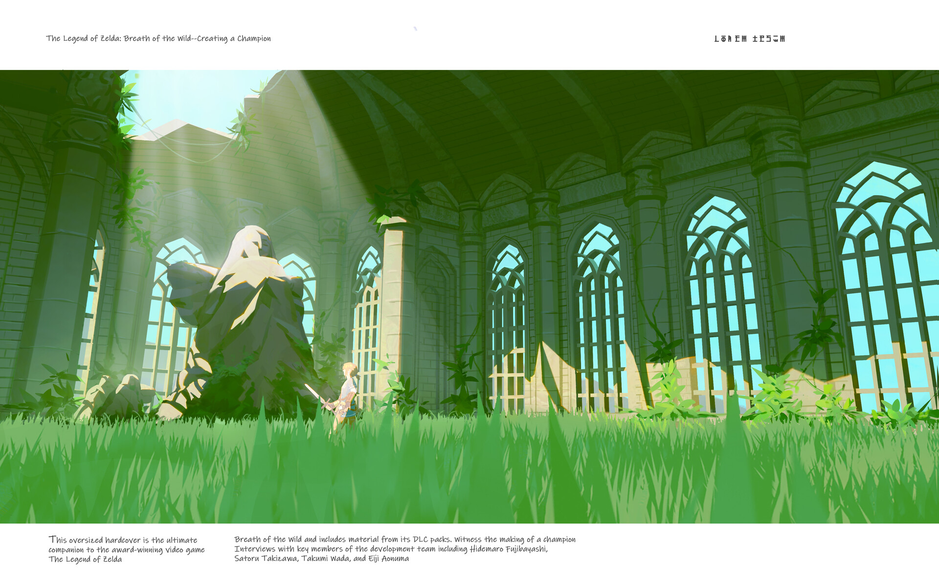 ArtStation - Breath of the Wild \ Fan Art \TEMPLE \The Hyrule Fantasy ...
