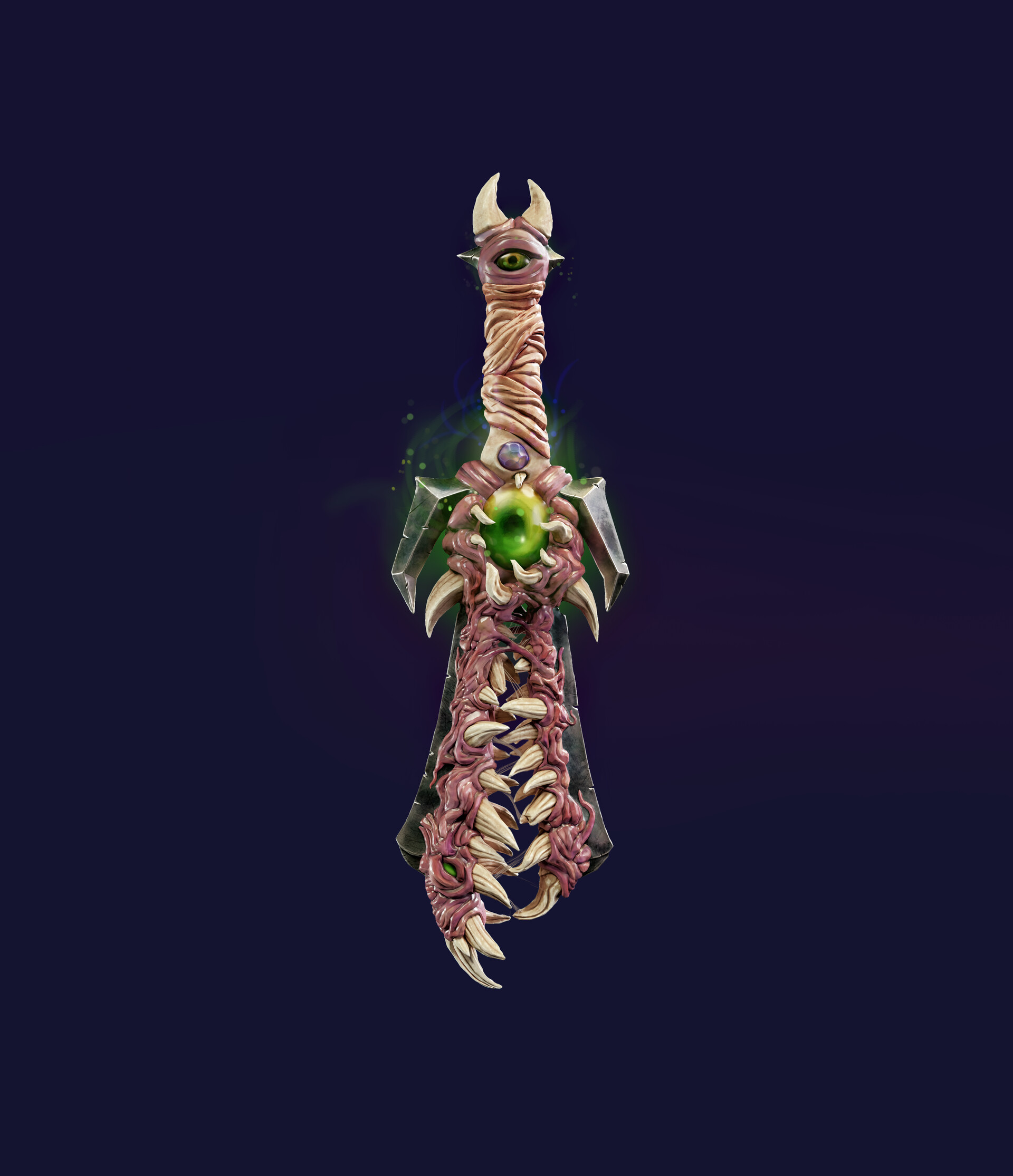 ArtStation - Warlock's living dagger