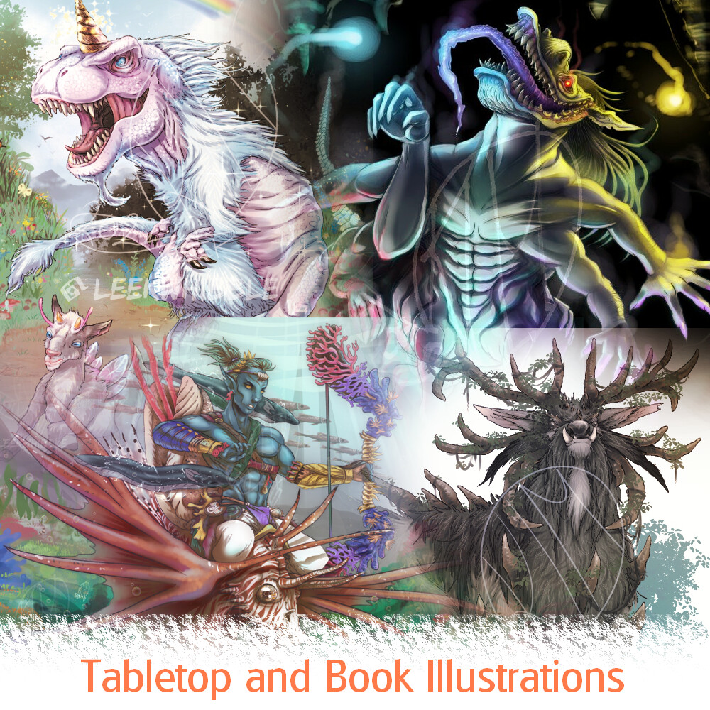 ArtStation - Tabletop and Book Illustrations