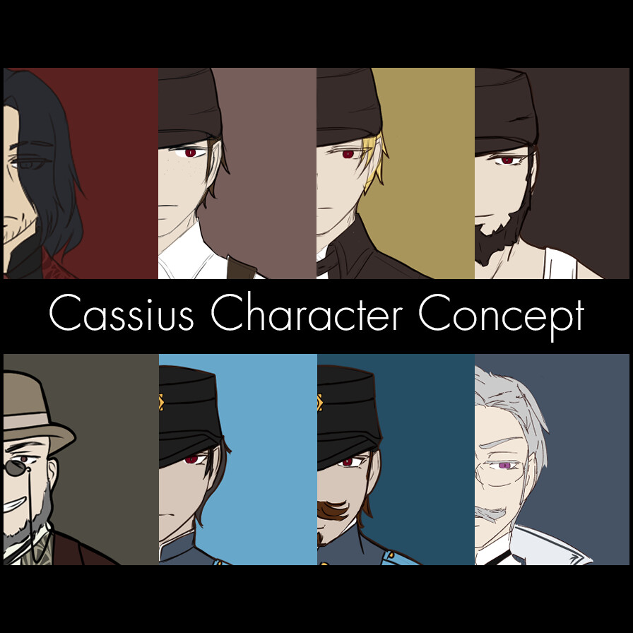 ArtStation - [ Cassius ] Character Concept Art